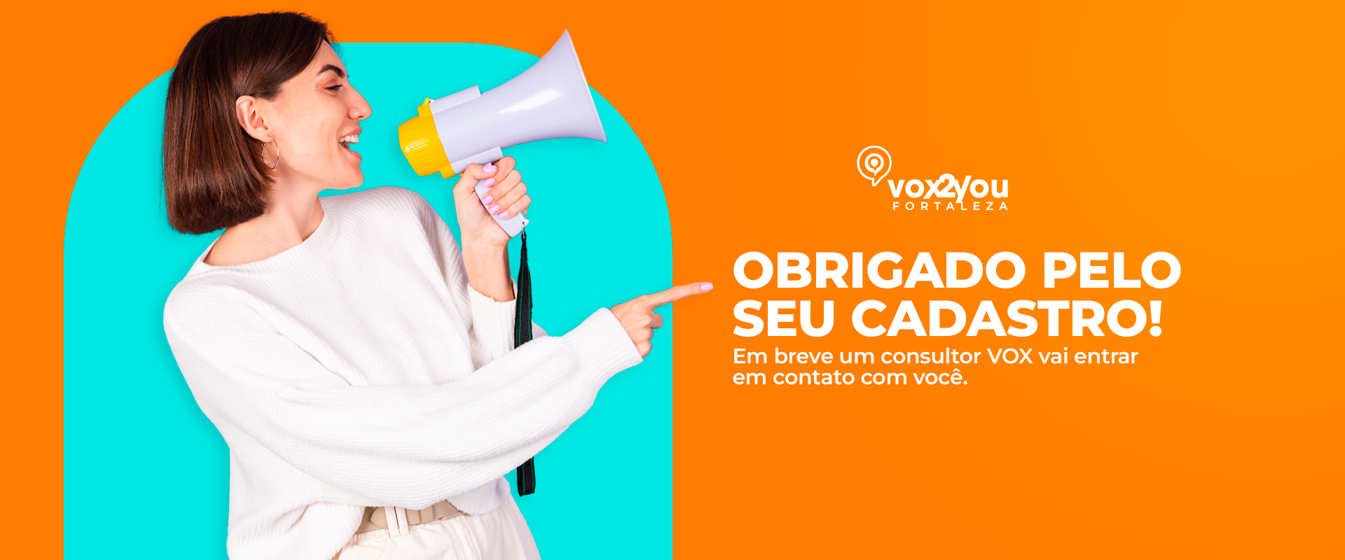 LP – Obrigado – VOX2YOU Escola de oratoria